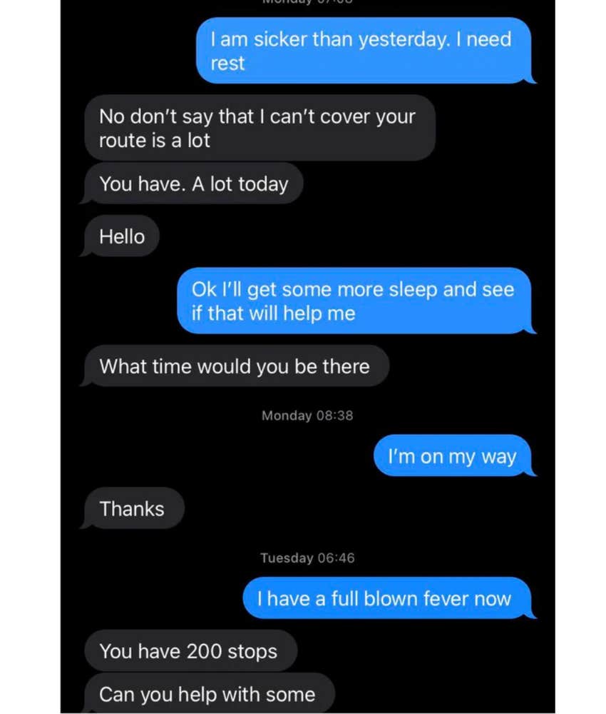 Boss Tells Sick Employee To Come In Since He Cant Cover Their Work